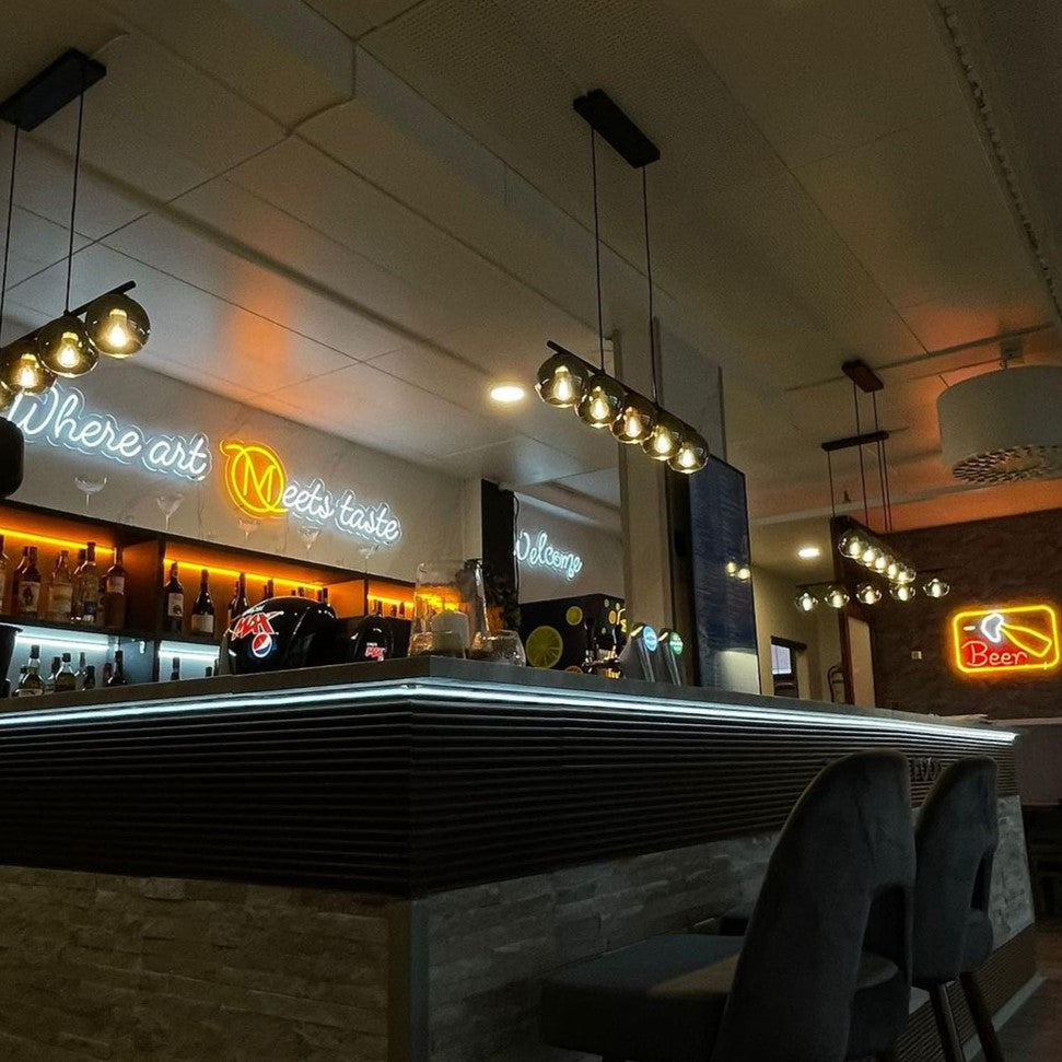 Restaurant, Cafe & Bar Signs - Custom Neon & LED Decor | The Art Neon