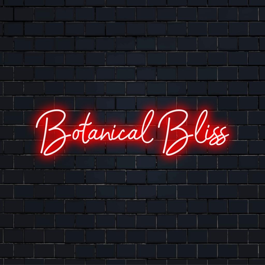 Botanical Bliss LED Neon Signs: Unique Custom Decor – The Art Neon