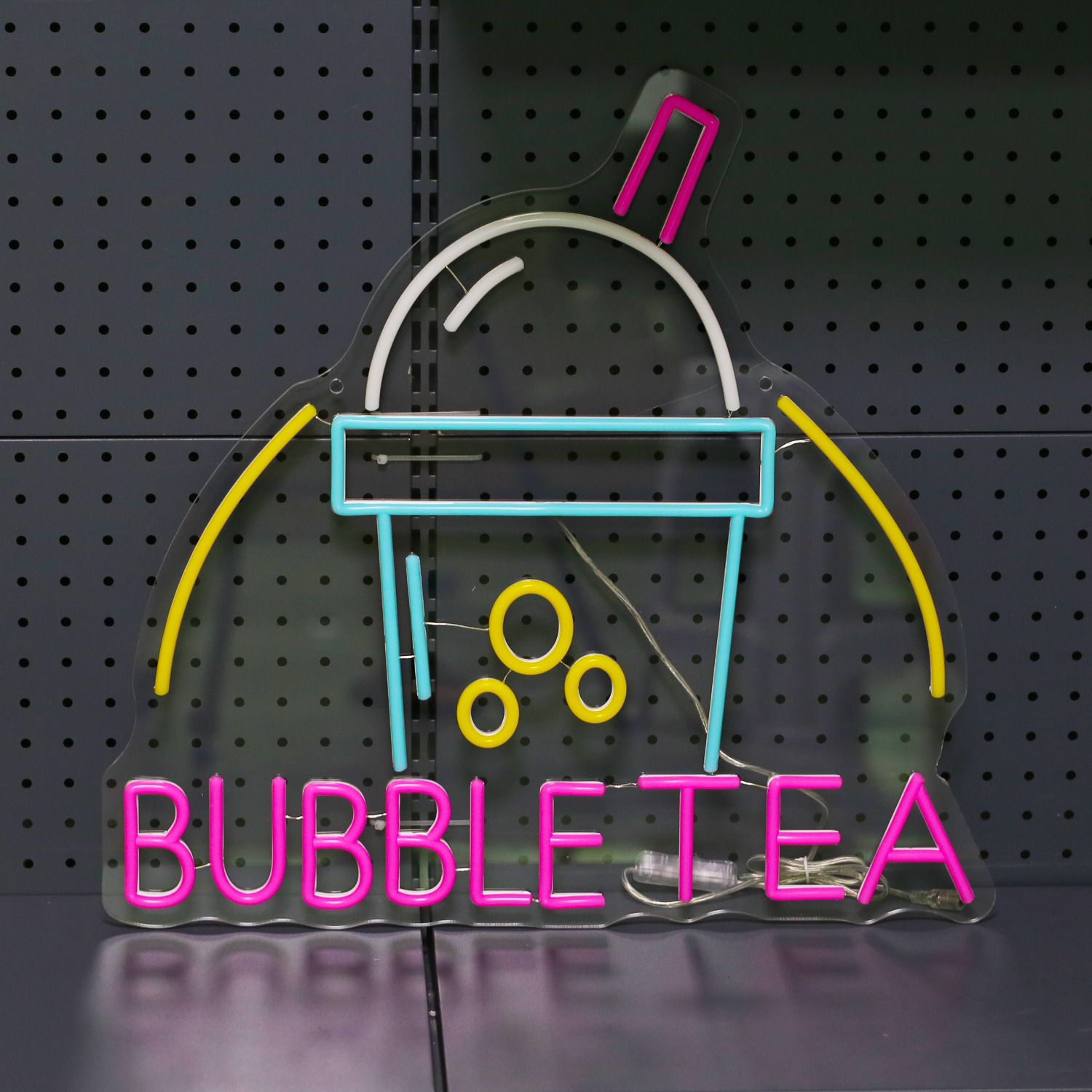 Stylish Bubble Tea Neon Sign – Perfect for Your Space – The Art Neon
