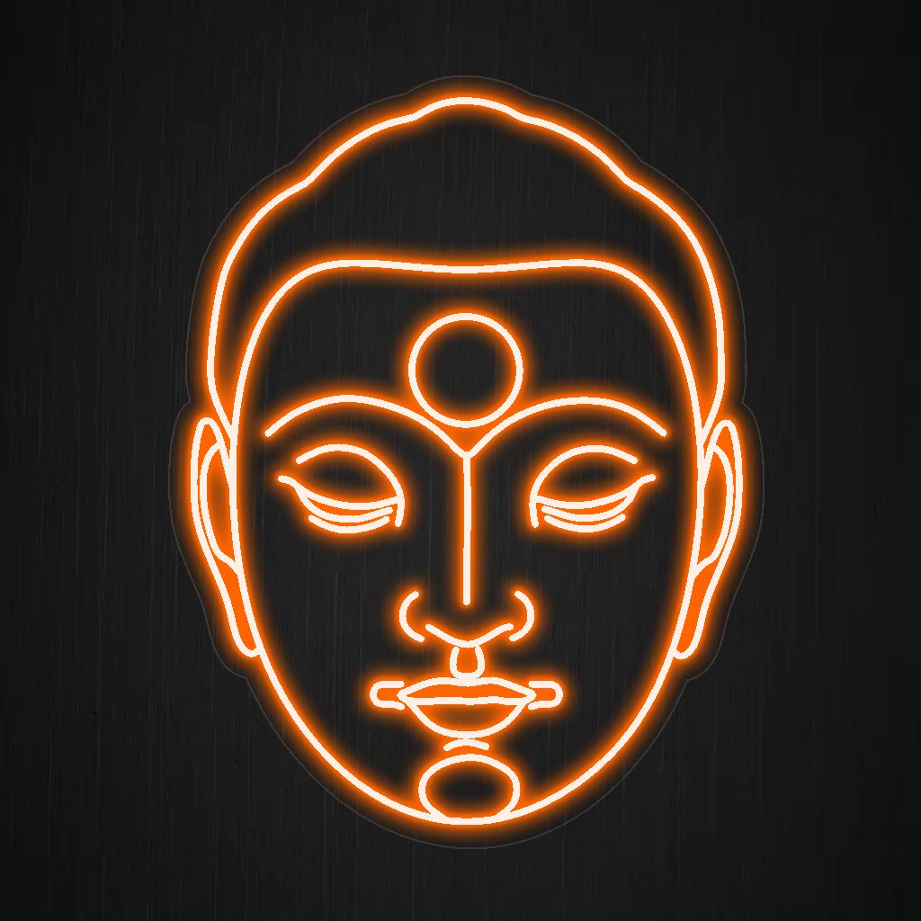 Buddha Neon Sign | Serenity and Enlightenment LED Wall Art | The Art Neon