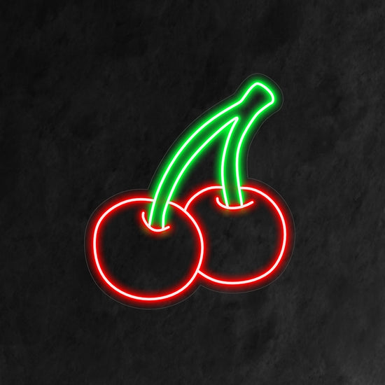 Cherry Neon Sign | Sweet Sensations | The Art Neon