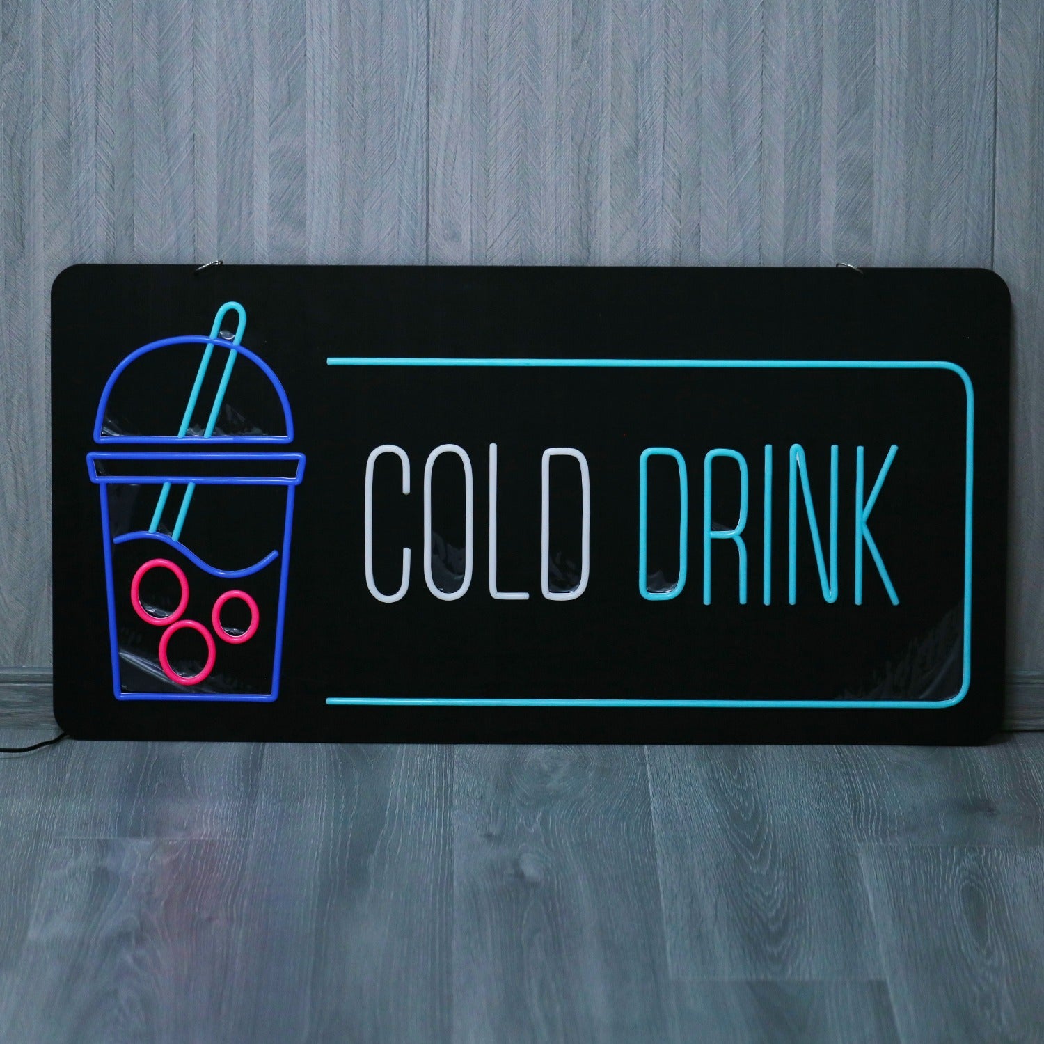 Cold Drink LED Neon Sign - Brighten Your Space – The Art Neon
