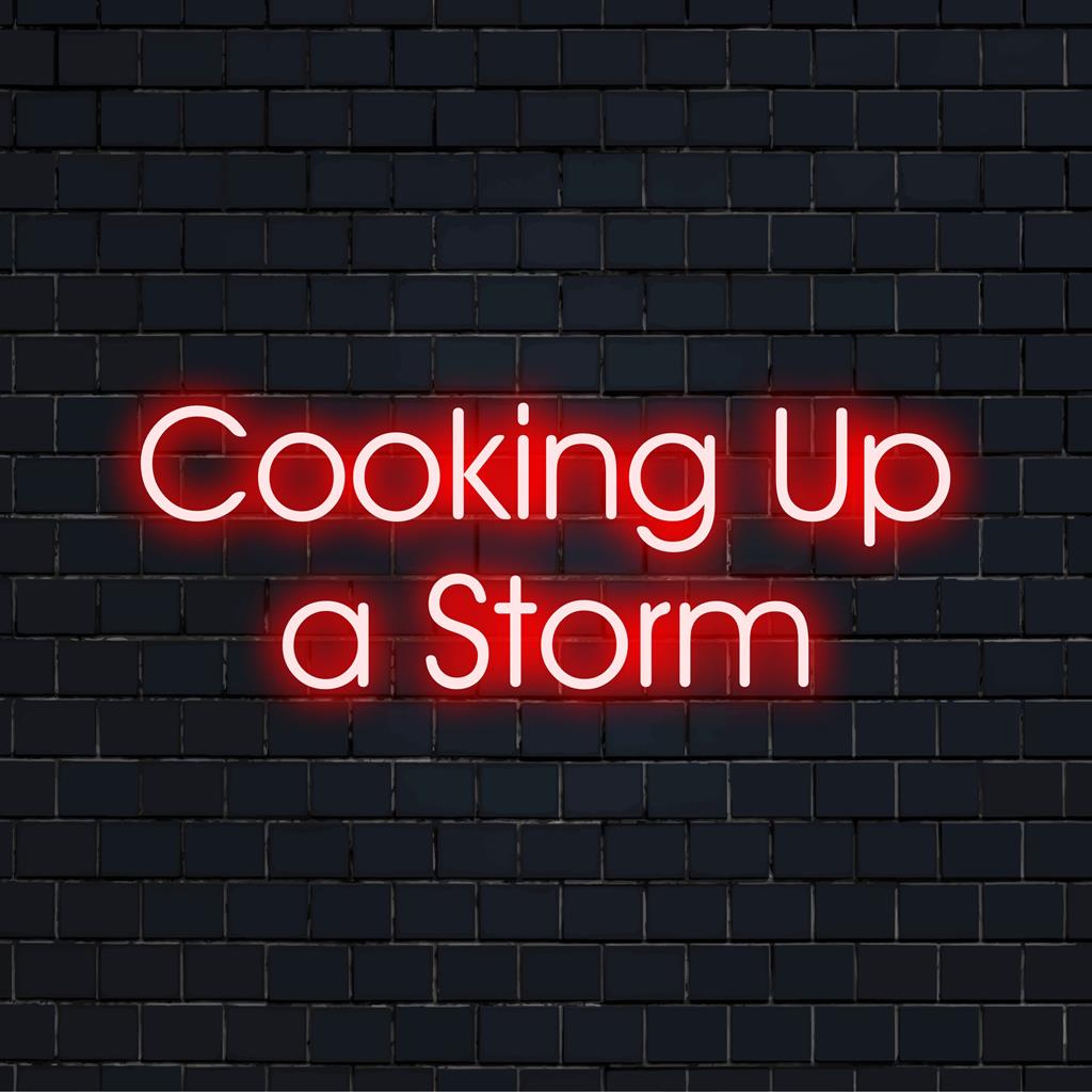 Cooking Up A Storm: Unique LED Custom Neon Sign Decor – The Art Neon