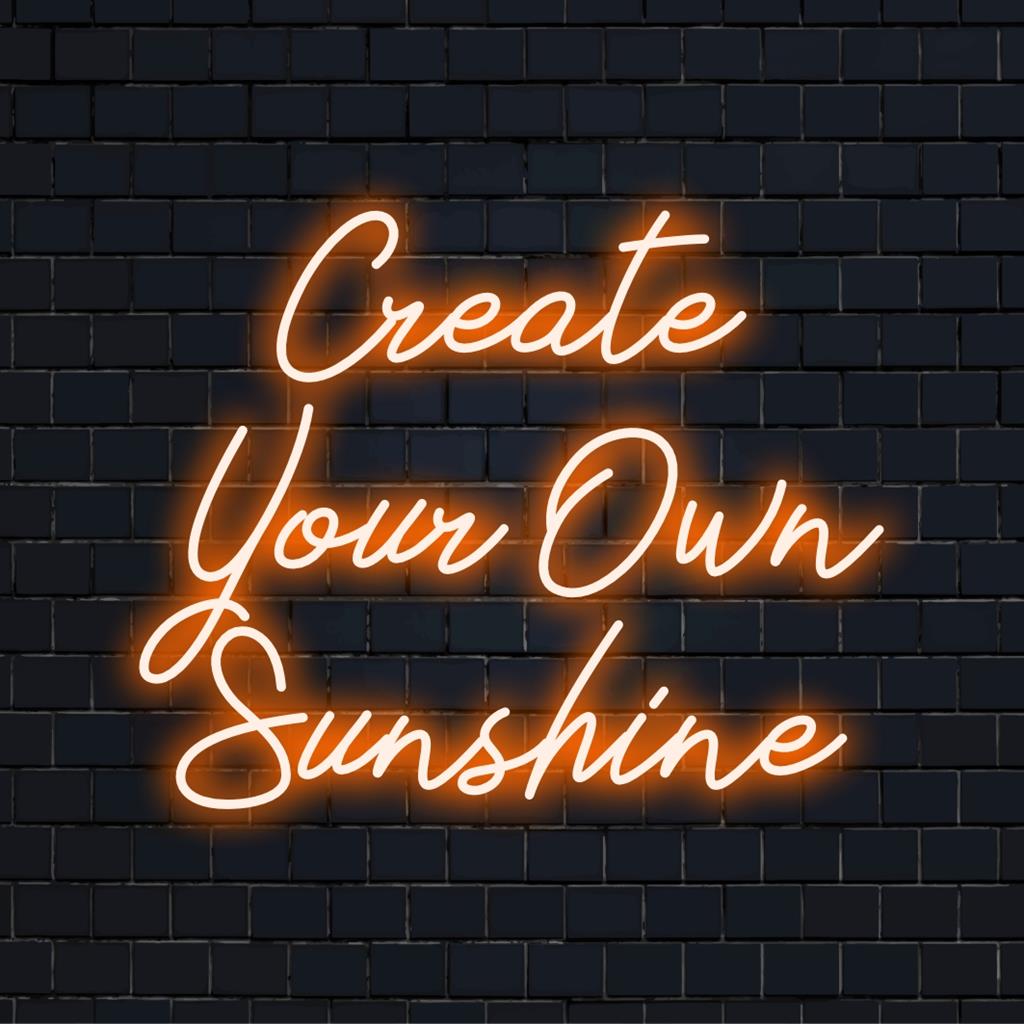 Create Your Own Sunshine LED Neon Signs - Unique, Custom Decor – The ...