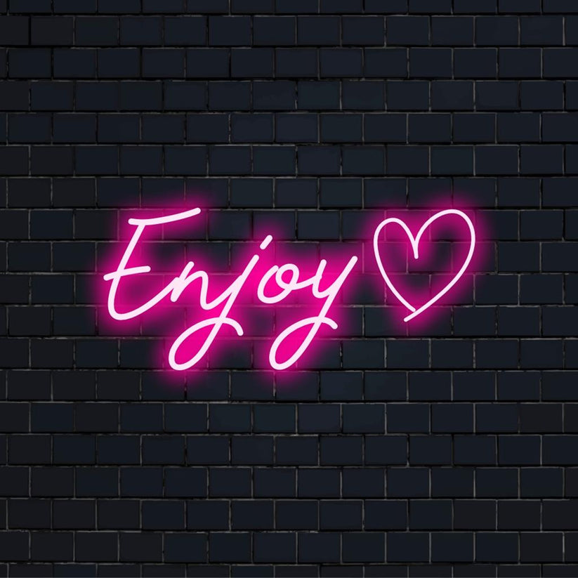 Enjoy Custom Made LED Neon Signs: Personalized Neon Decor – The Art Neon