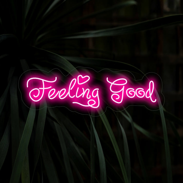 Radiate Positivity with The Art Neon's Feeling Good Neon Sign ...