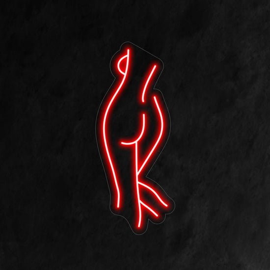 Female Body Neon Sign | Unique Artistry | The Art Neon