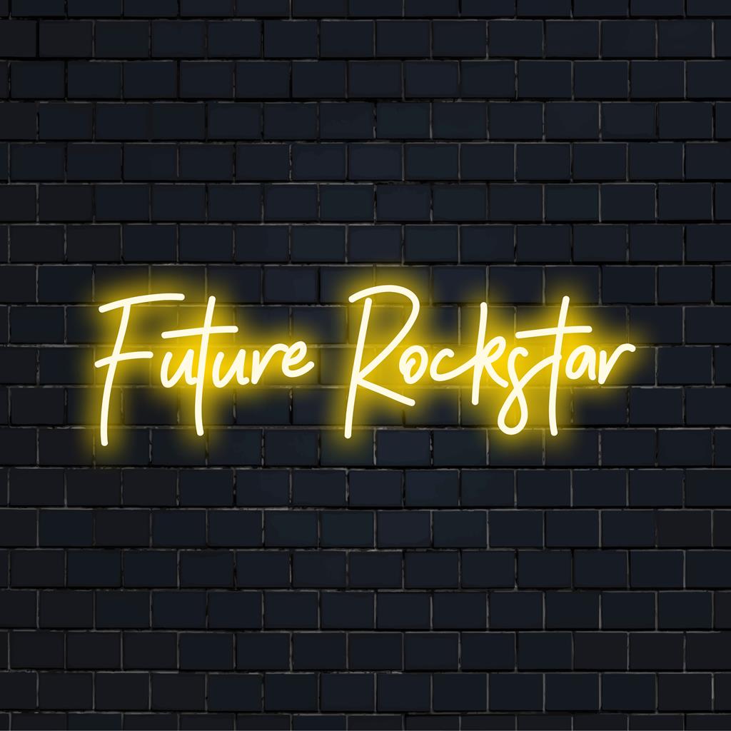 Future Rockstar Custom Made LED Neon Sign | Unique Neon Decor – The Art ...