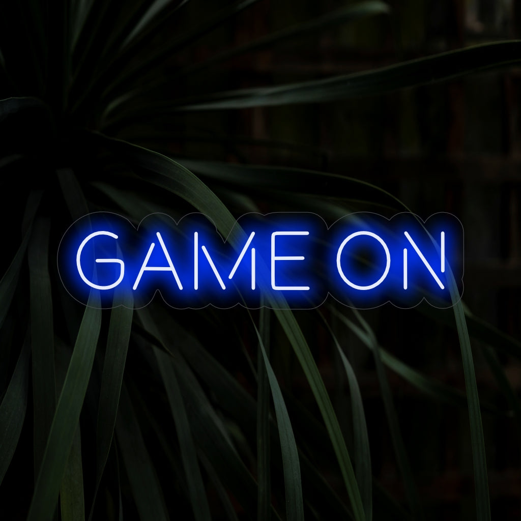 Ready, Set, Play: Game On Neon Sign | The Art Neon