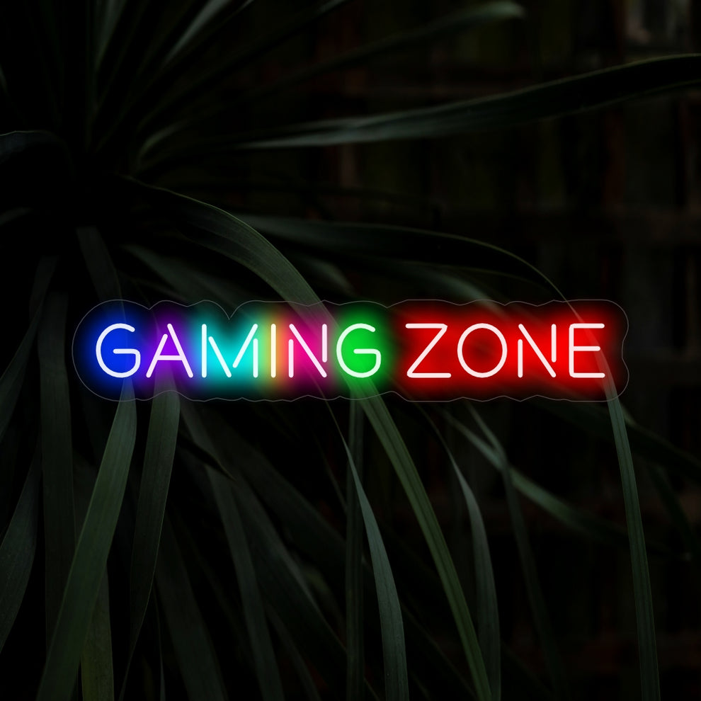 Level Up Your Space with The Art Neon's Gaming Zone Neon Sign – Power ...