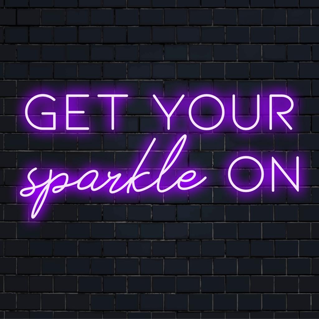 Get Your Sparkle On LED Neon Signs - Unique & Personalized Decor – The ...