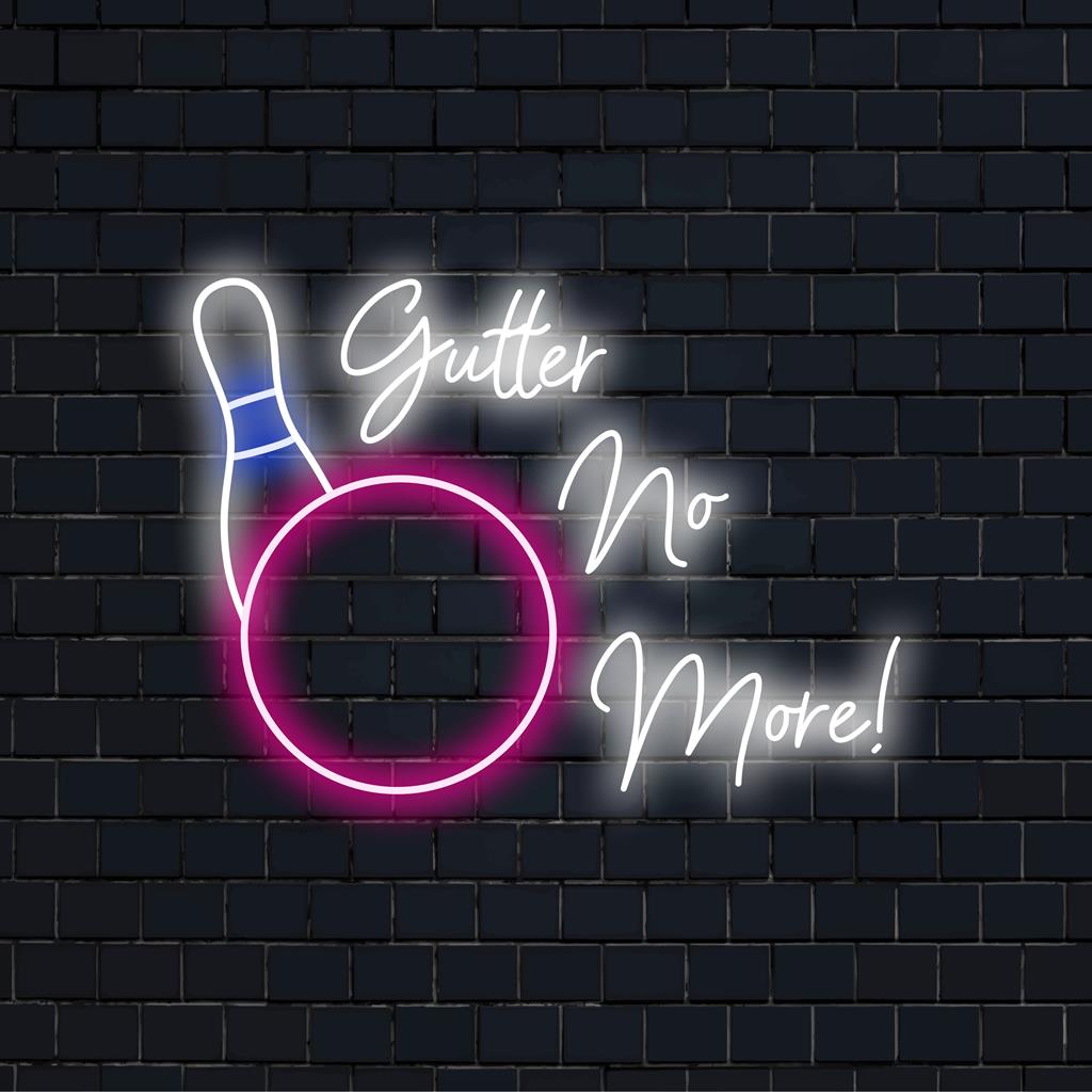 Gutter No More Custom Made LED Neon Signs - Unique Decor – The Art Neon