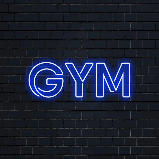 Gym Custom Made LED Neon Sign: Unique Neon Light Decor – The Art Neon