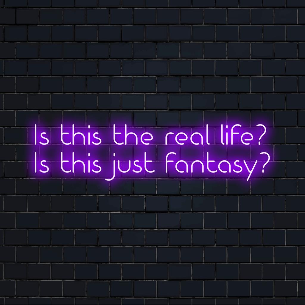 Is This The Real Life LED Neon Sign: Unique & Personalized Decor – The ...