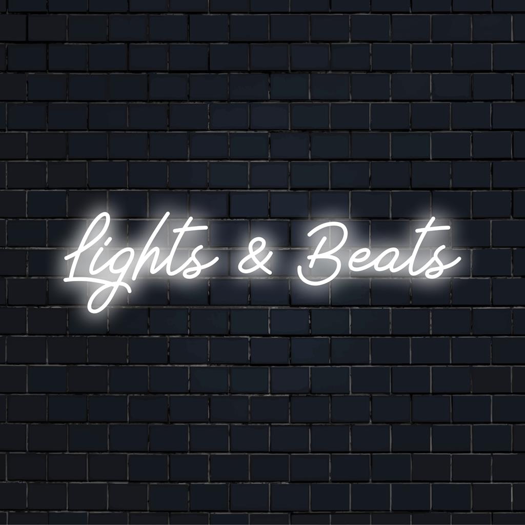 Lights And Beats LED Neon Tabelalar - Benzersiz Özel Dekor – The Art Neon