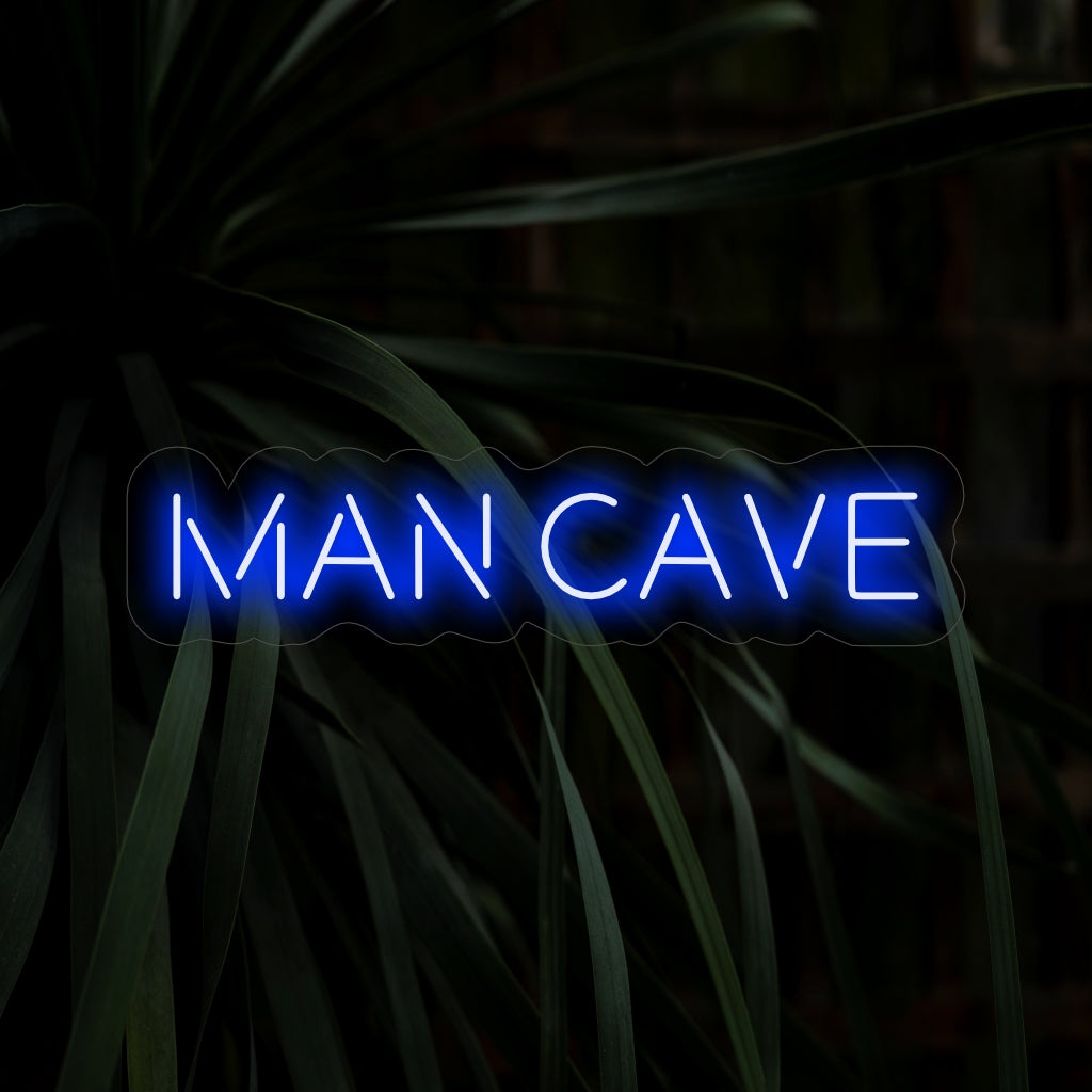 Claim Your Space: 'Man Cave' Neon Sign by The Art Neon