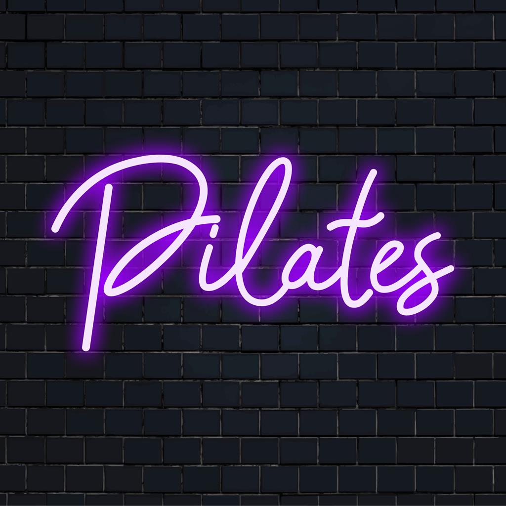 Pilates Custom Made LED Neon Sign - Unique Neon Sign Decor – The Art Neon
