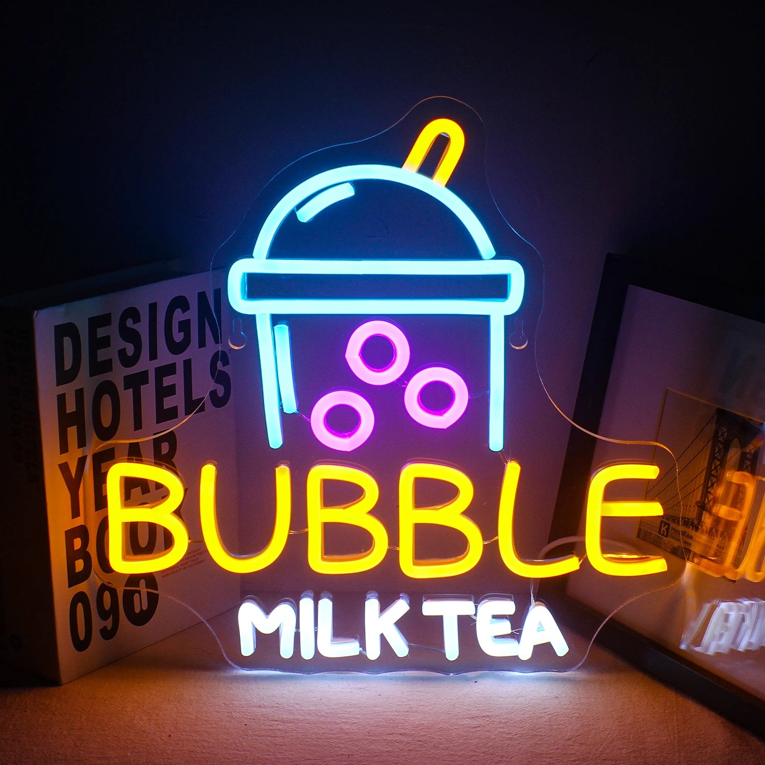 Affordable Custom Bubble Milk Tea LED Neon Sign for Home – The Art Neon