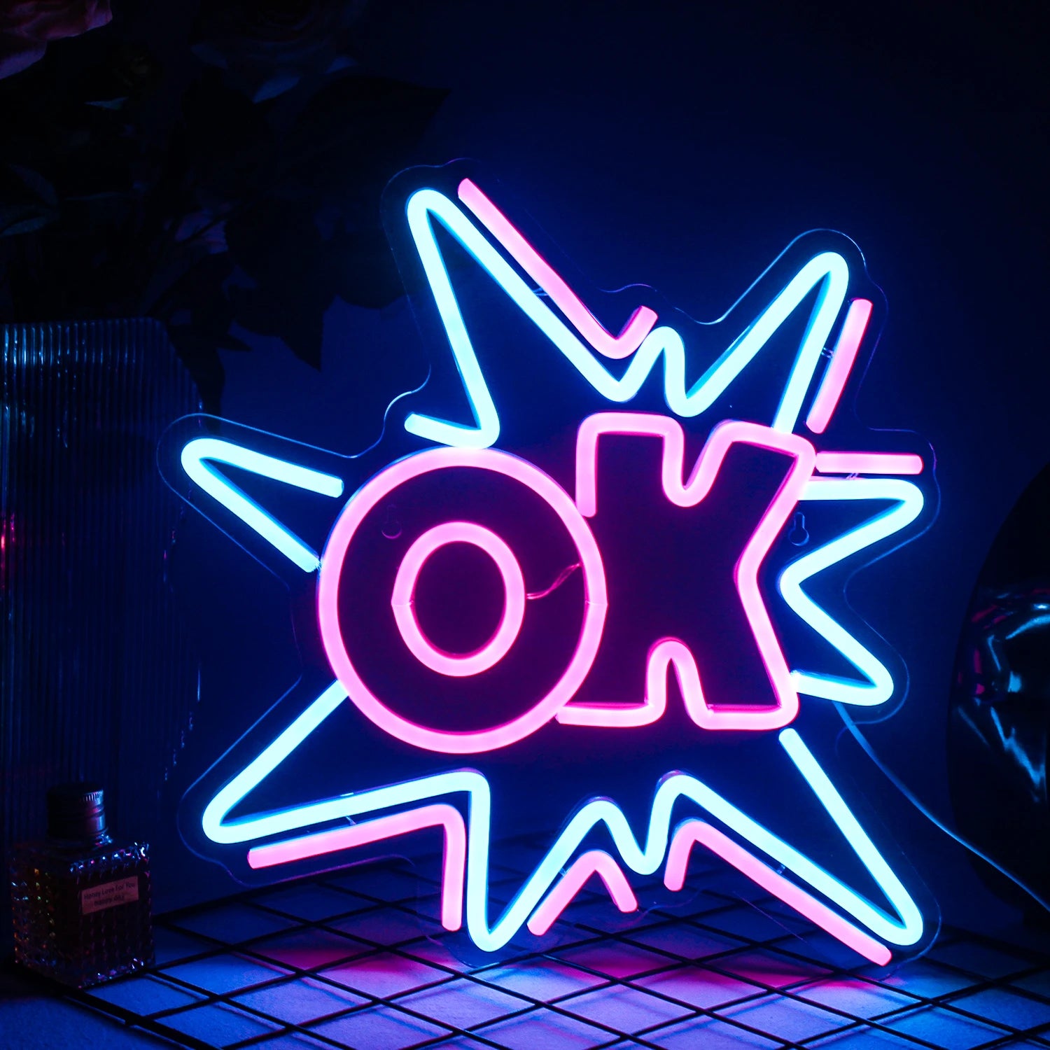 Ok LED Neon Sign: Affordable Custom Designs for Home – The Art Neon