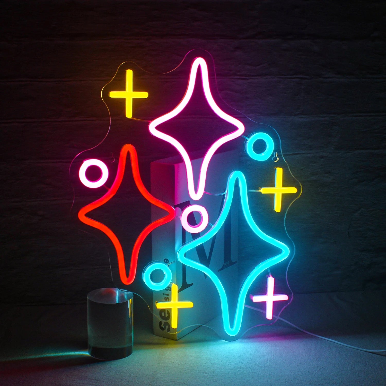 Affordable Custom Designs: Stars LED Neon Signs for Home – The Art Neon
