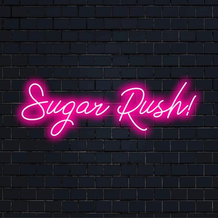 Sugar Rush! LED Neon Signs - Custom & Unique Decor – The Art Neon