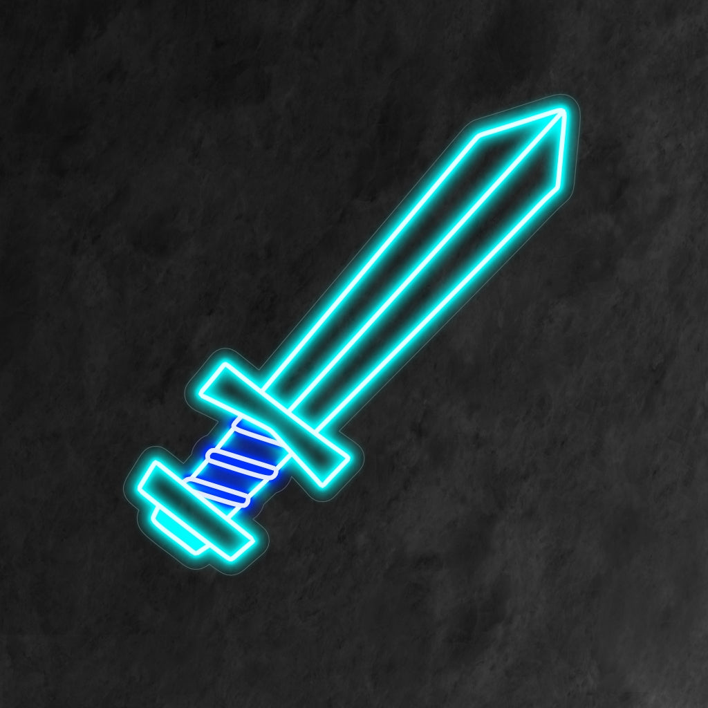 Blade Brilliance: Sword Neon Sign | The Art Neon