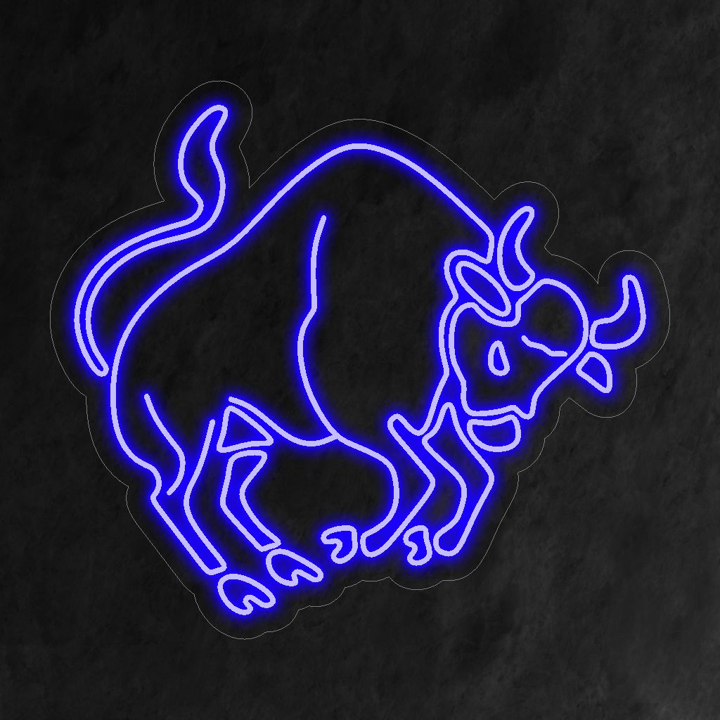 Taurus Neon Sign | Zodiac Elegance | The Art Neon