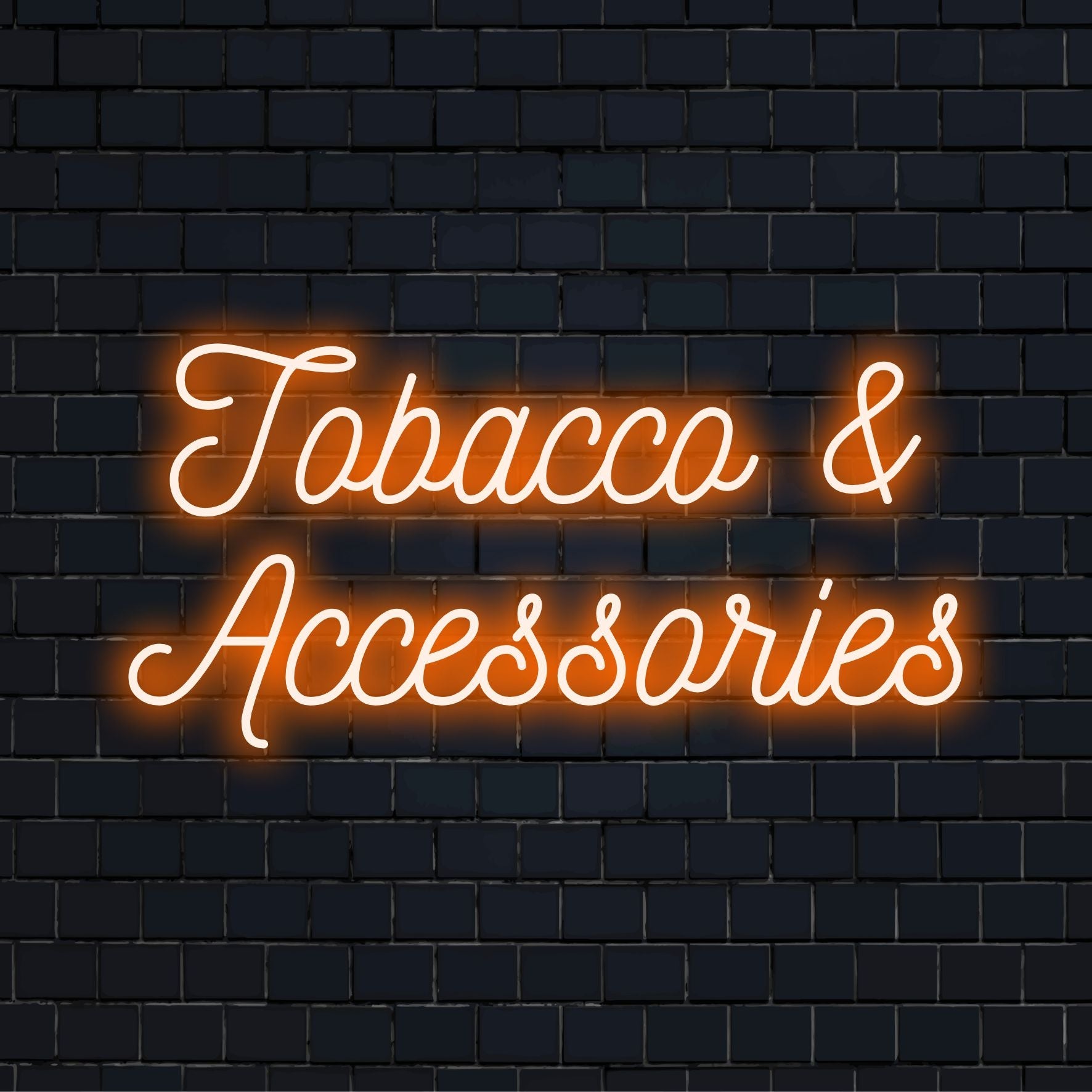 Tobacco & Accessories LED Neon Sign - Unique Custom Decor – The Art Neon