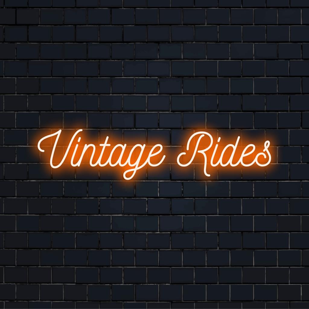 Vintage Rides LED Neon Signs: Unique, Custom Decor – The Art Neon