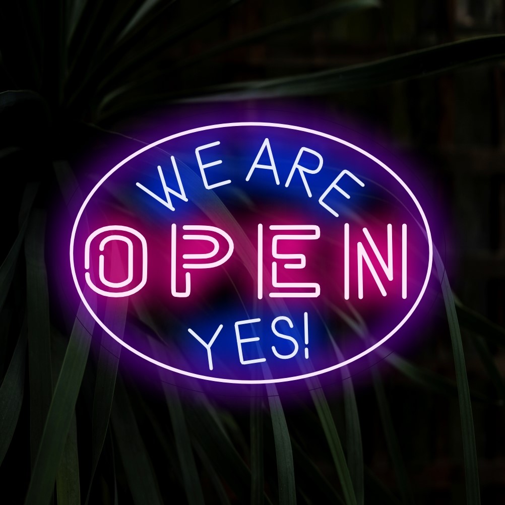 Velkomstskilt Neon