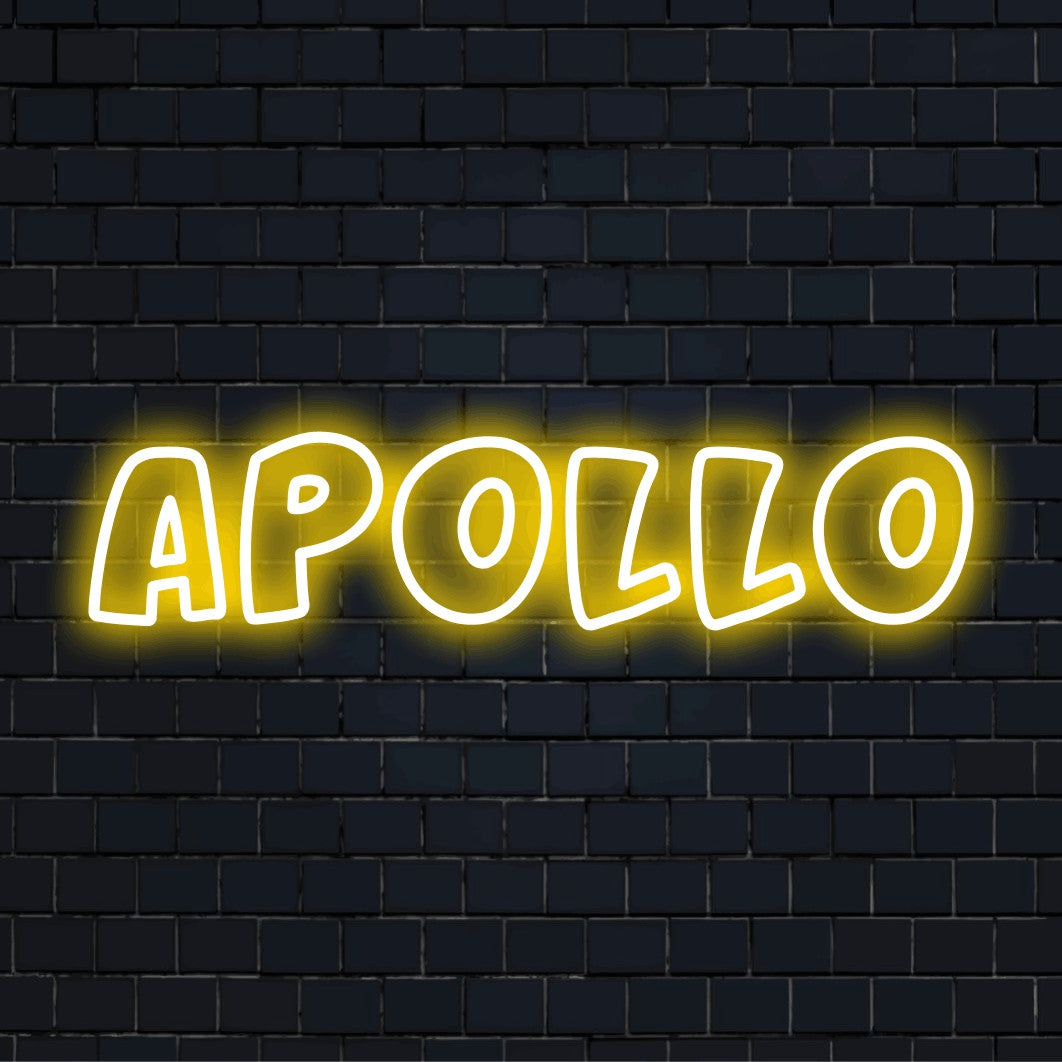 Apollo Neon Sign | Custom Light – The Art Neon