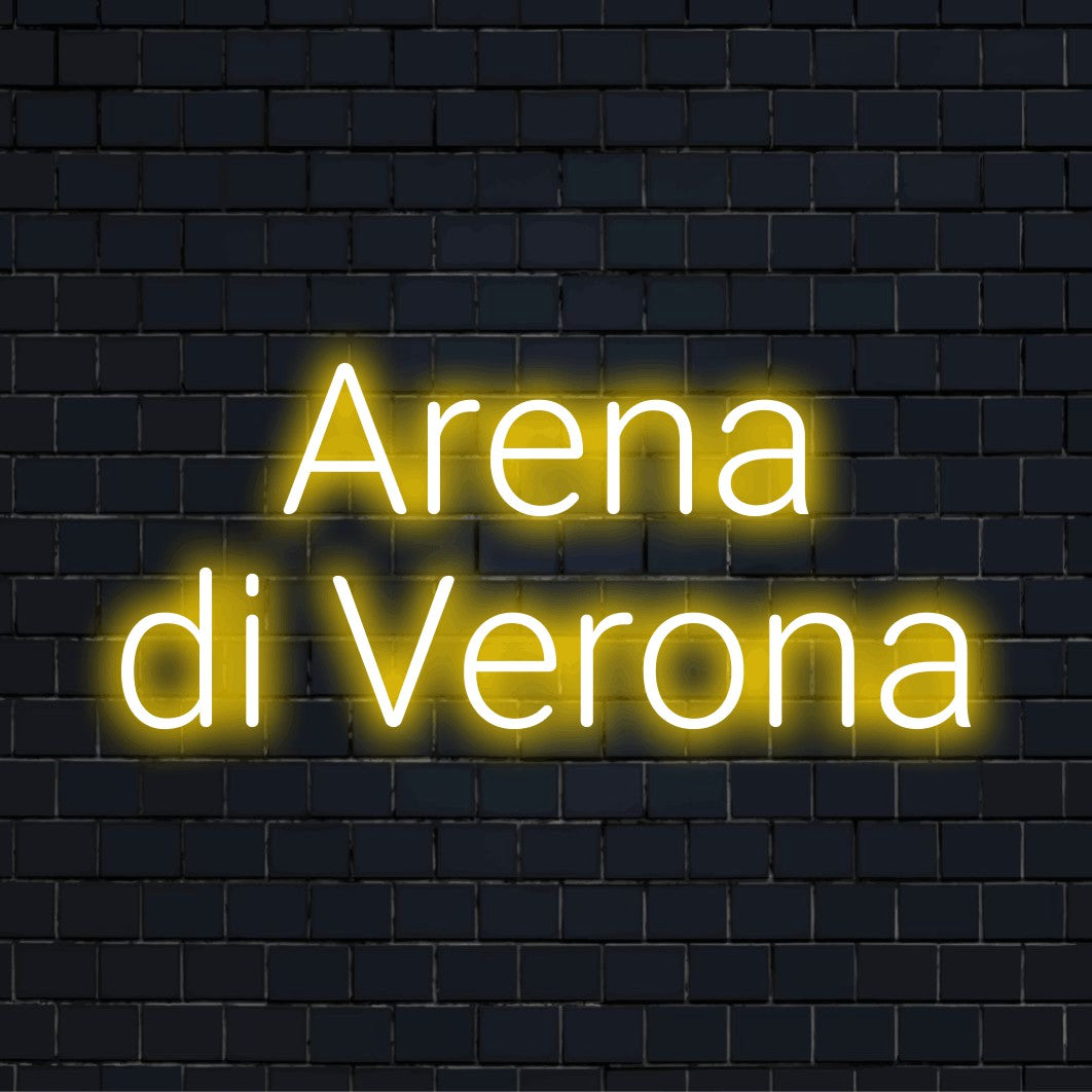 Luz de neón de la Arena de Verona | Neón personalizado – The Art Neon