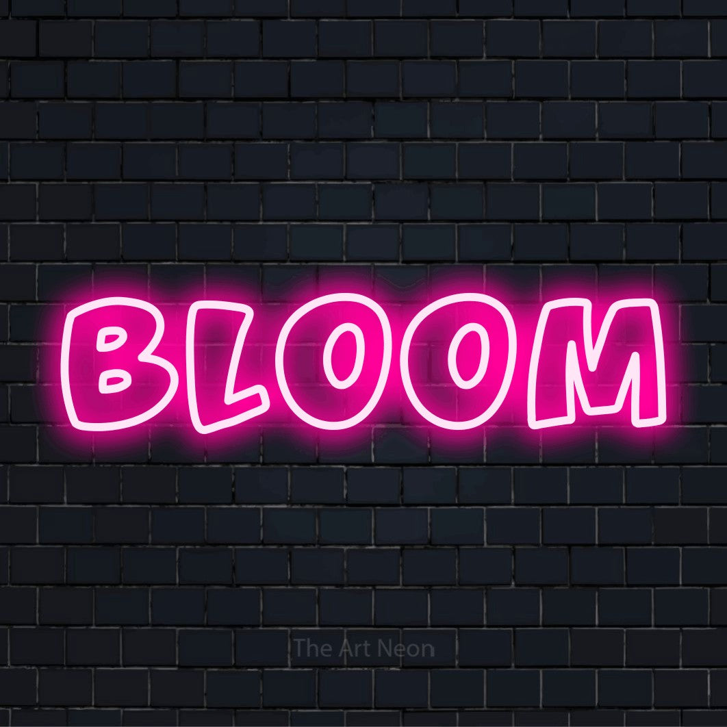 Bloom LED Neon Sign | Wall Art – The Art Neon
