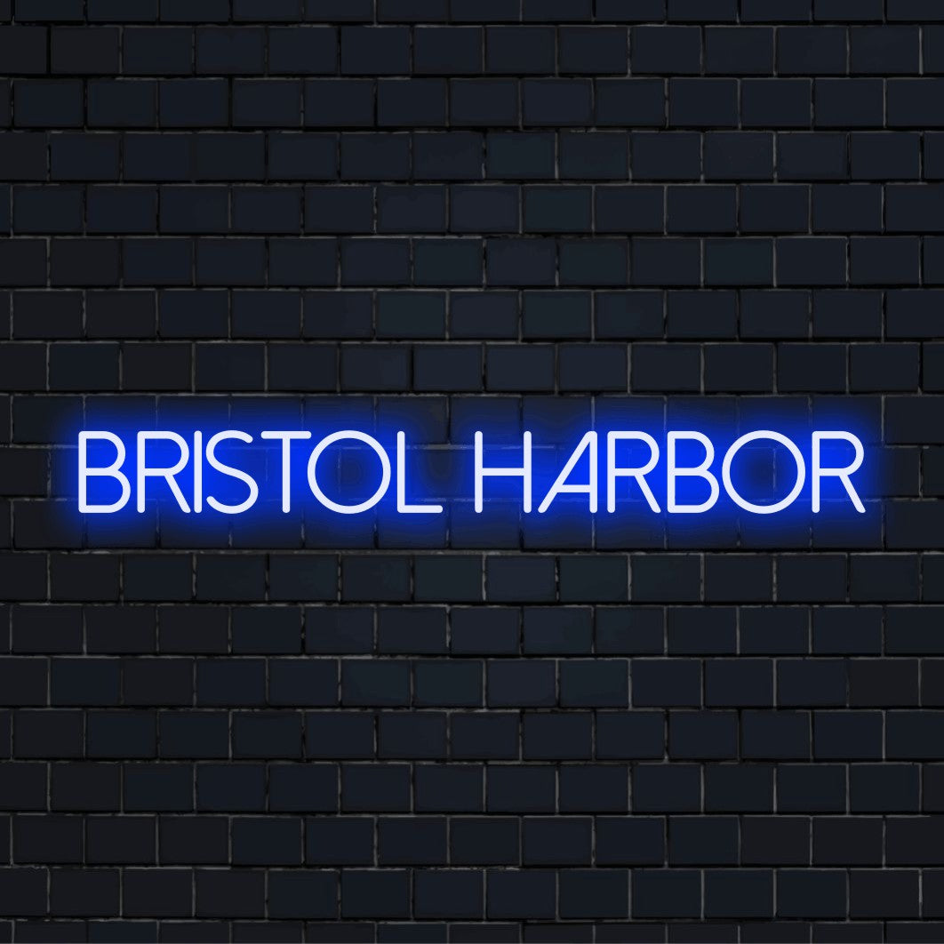 Letrero de neón LED del puerto de Bristol | Estilo personalizado – The ...