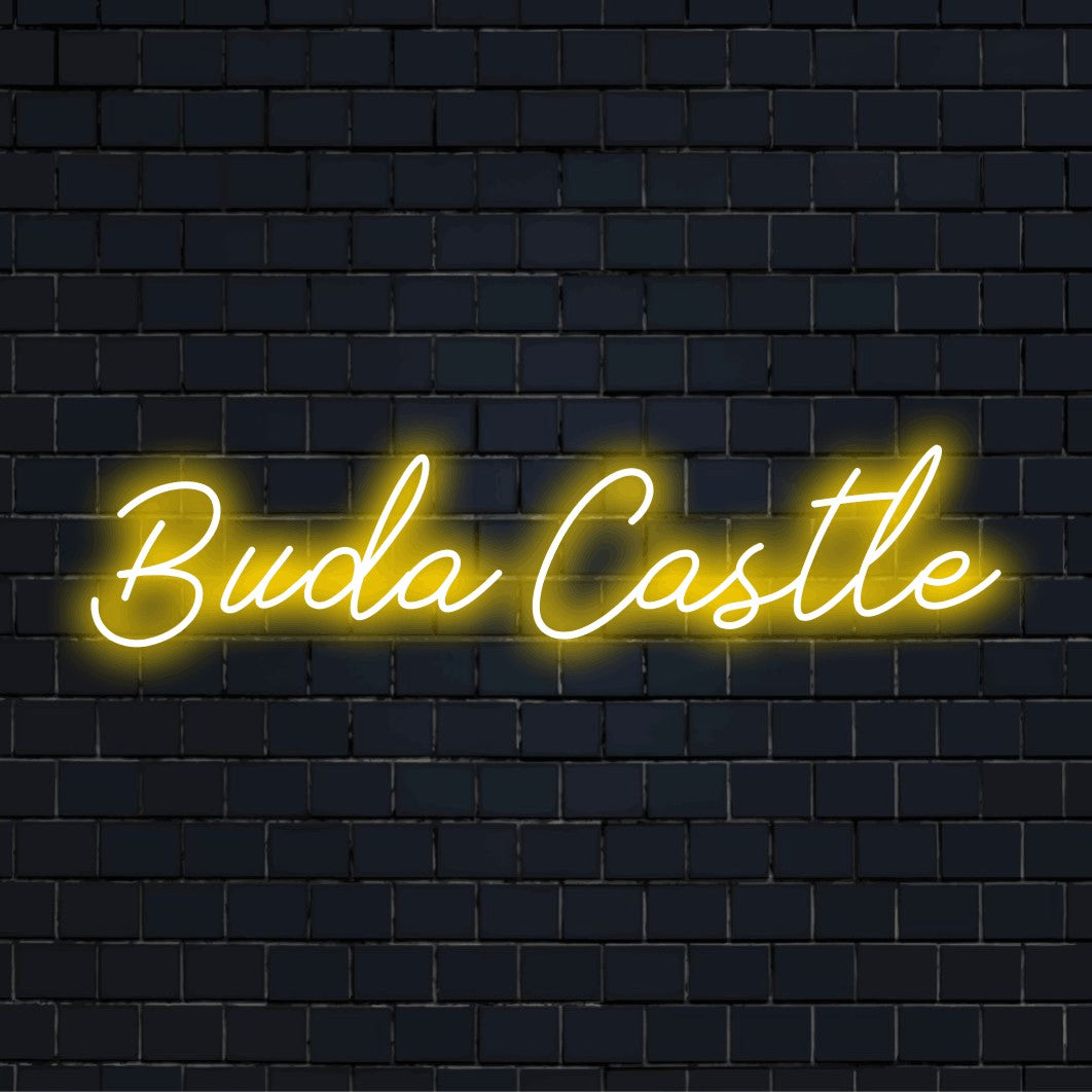 Buda Castle LED Neon Sign | Custom Neon – The Art Neon