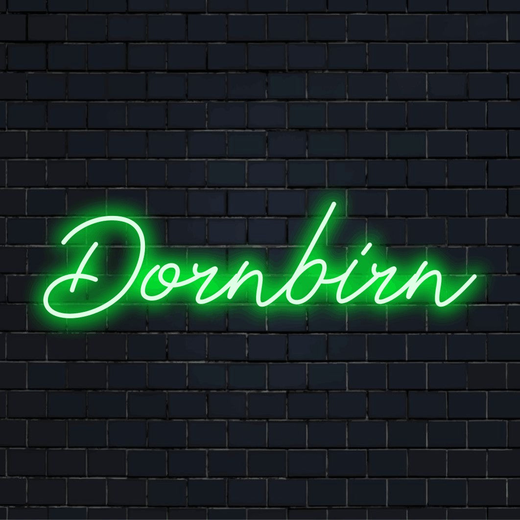 Semn neon LED Dornbirn | Neon personalizat – The Art Neon