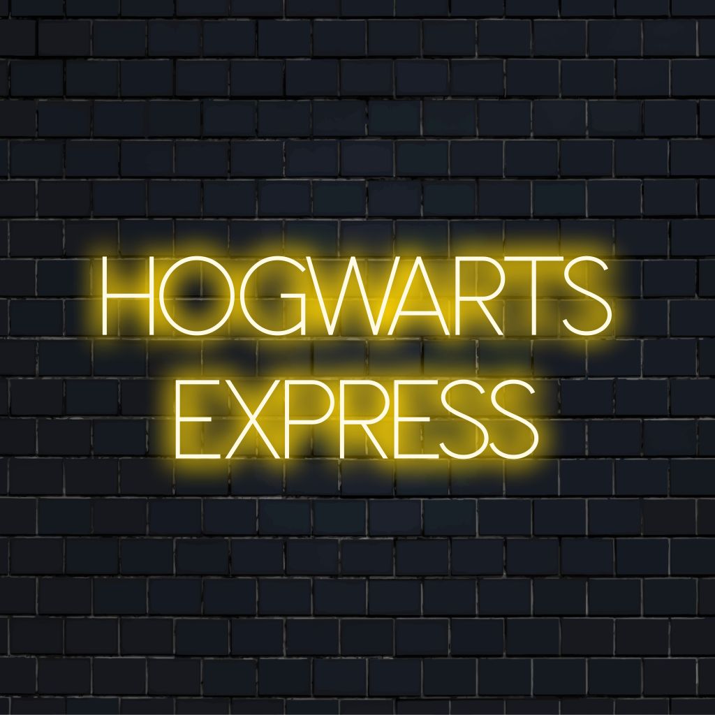 Hogwarts Express Neon Sign | Custom Light – The Art Neon
