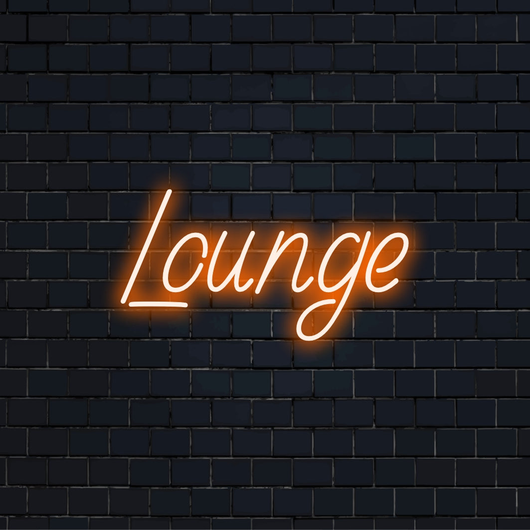 Lounge LED Neon Sign | Custom Neon – The Art Neon