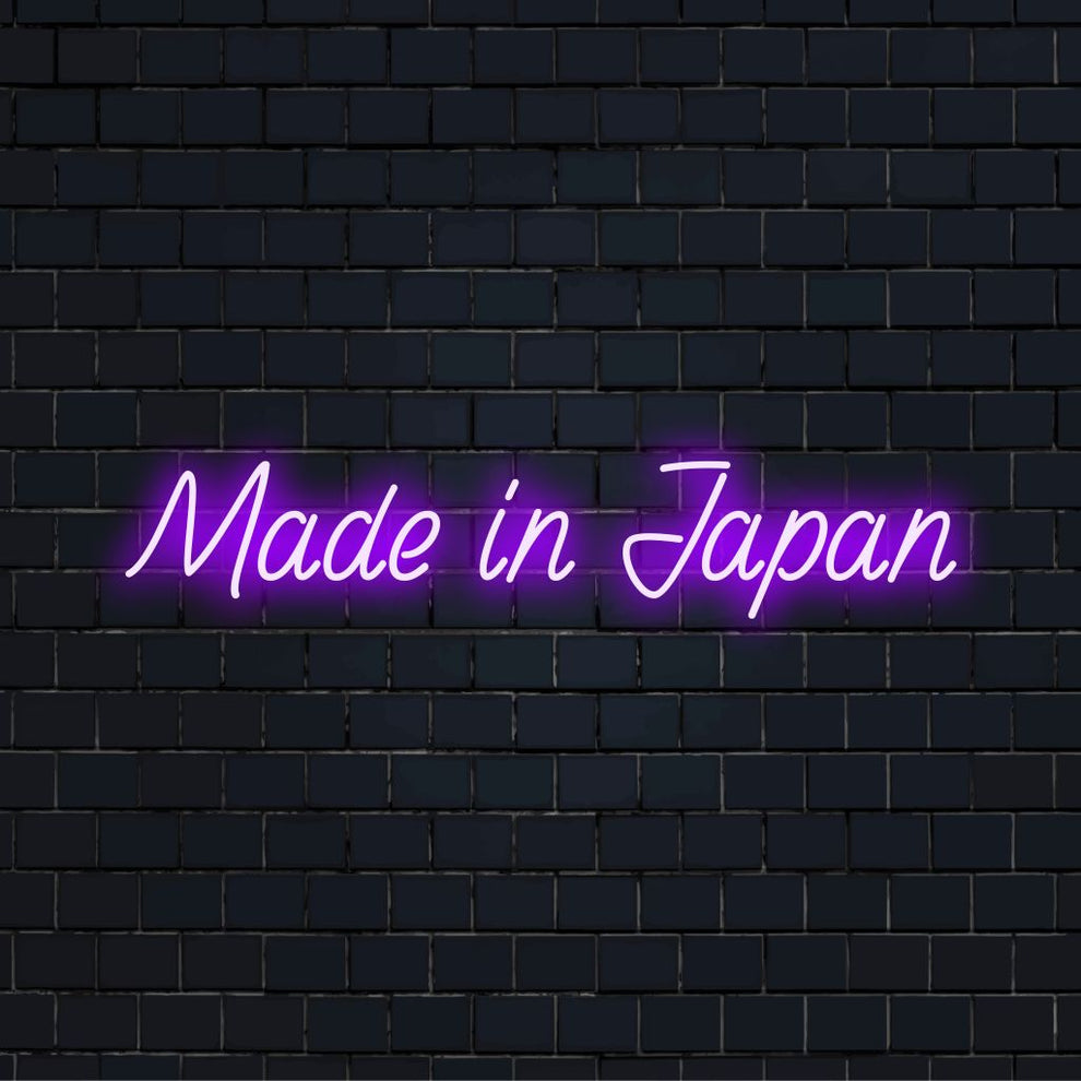 Made In Japan LED Neon Sign | Light Sign – The Art Neon