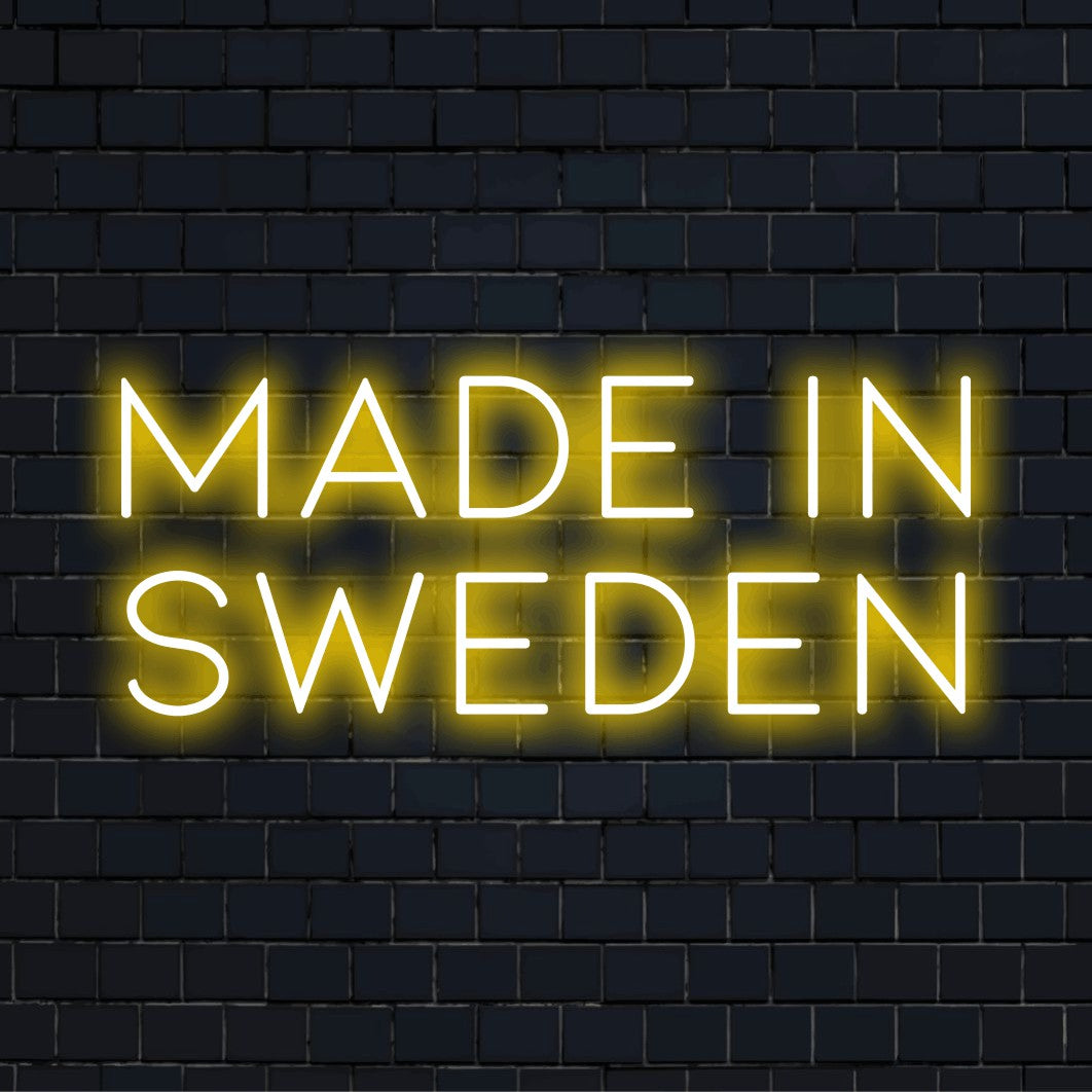 Letrero de neón LED hecho en Suecia | Estilo personalizado – The Art Neon
