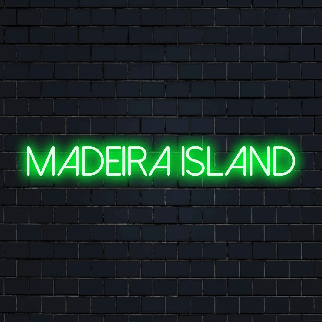Madeira Island Neon Sign | Custom Neon – The Art Neon
