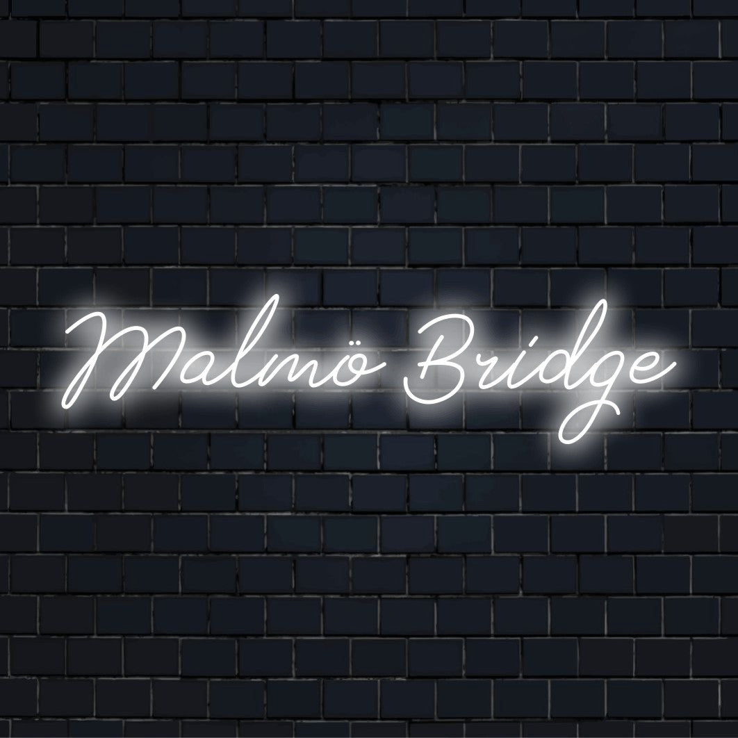 Malmo Bridge LED Neon Sign | Custom Light – The Art Neon