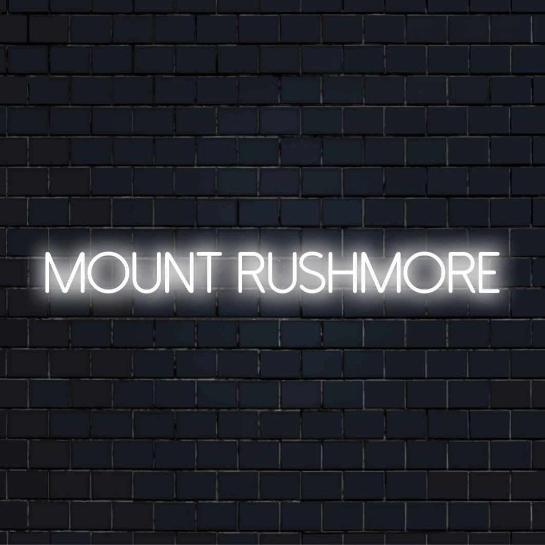 Mount Rushmore Neon Sign | Custom Light – The Art Neon