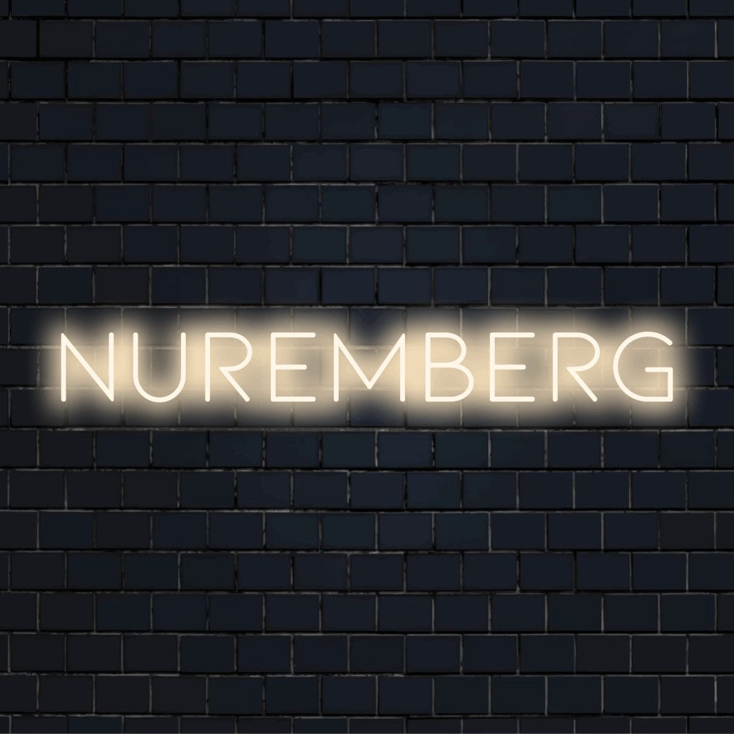 Letrero de neón de Núremberg | Estilo personalizado – The Art Neon