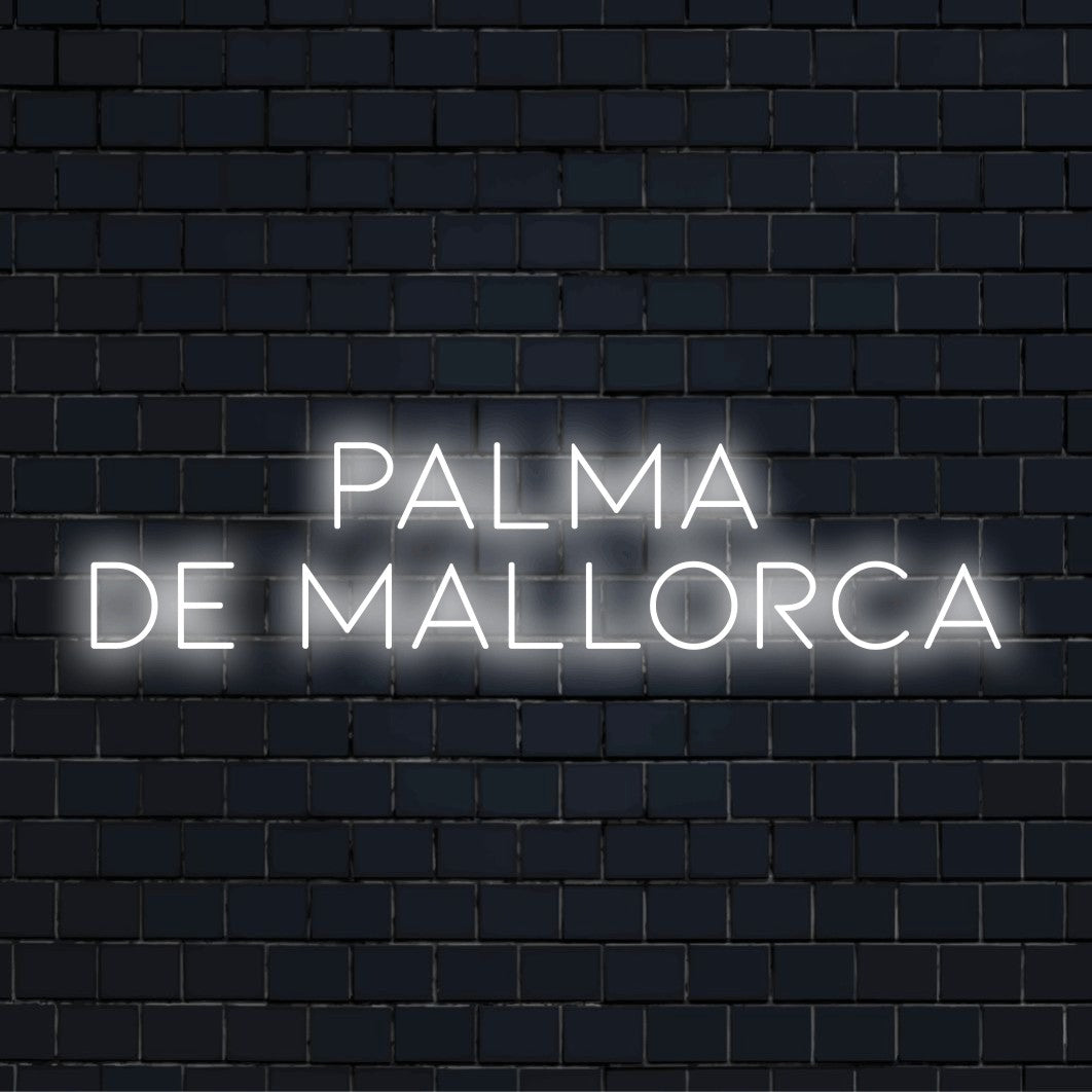 Palma De Mallorca LED Neon Sign | Custom Light – The Art Neon