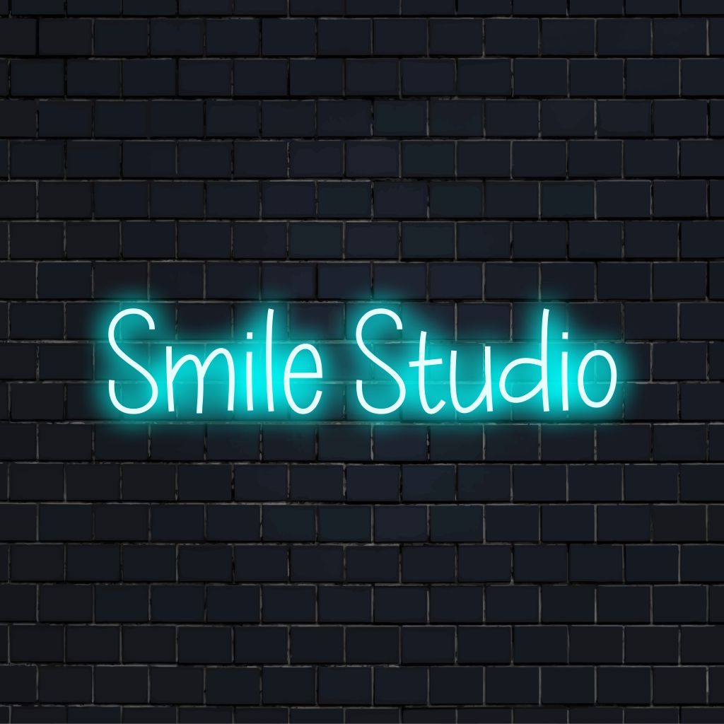 Smile Studio LED Neon Sign | Custom Style – The Art Neon