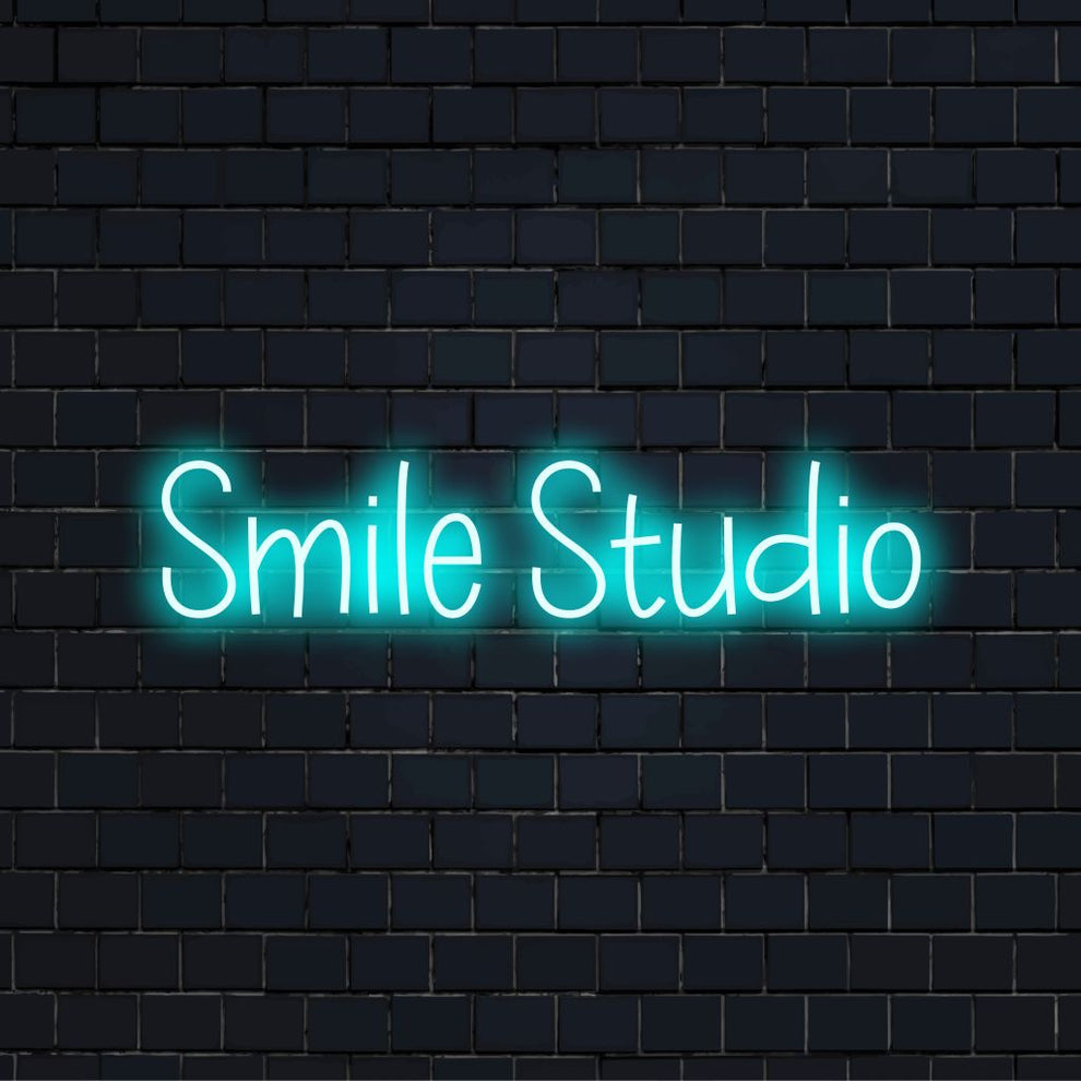 Neon LED Smile Studio | Styl niestandardowy – The Art Neon