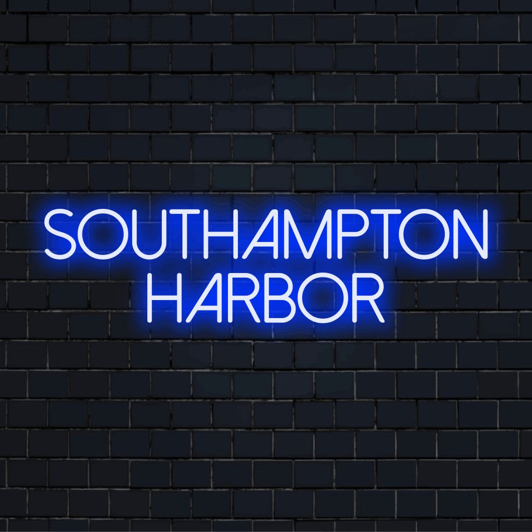 Southampton Harbor Neon Sign | Custom Style – The Art Neon
