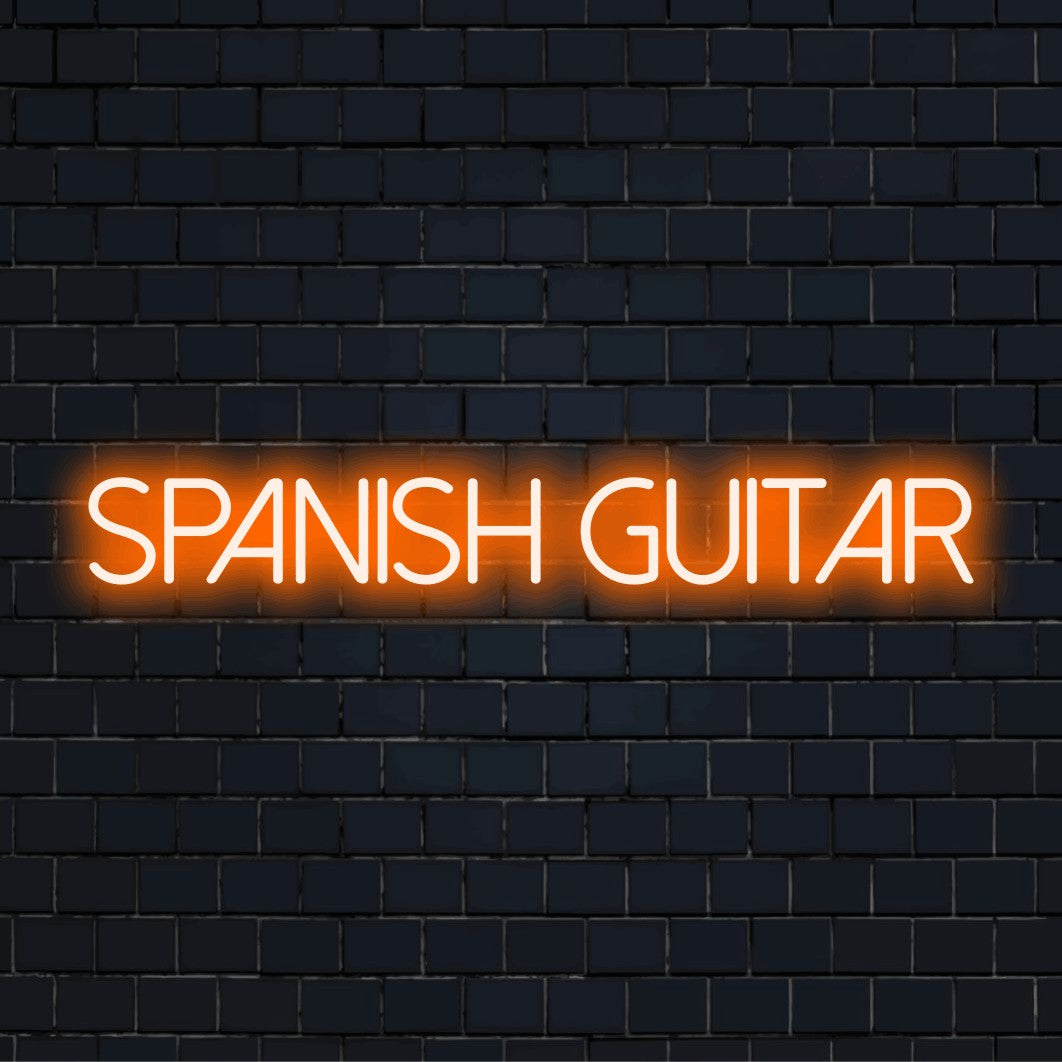Spanish Guitar Neon Sign | Custom Neon – The Art Neon