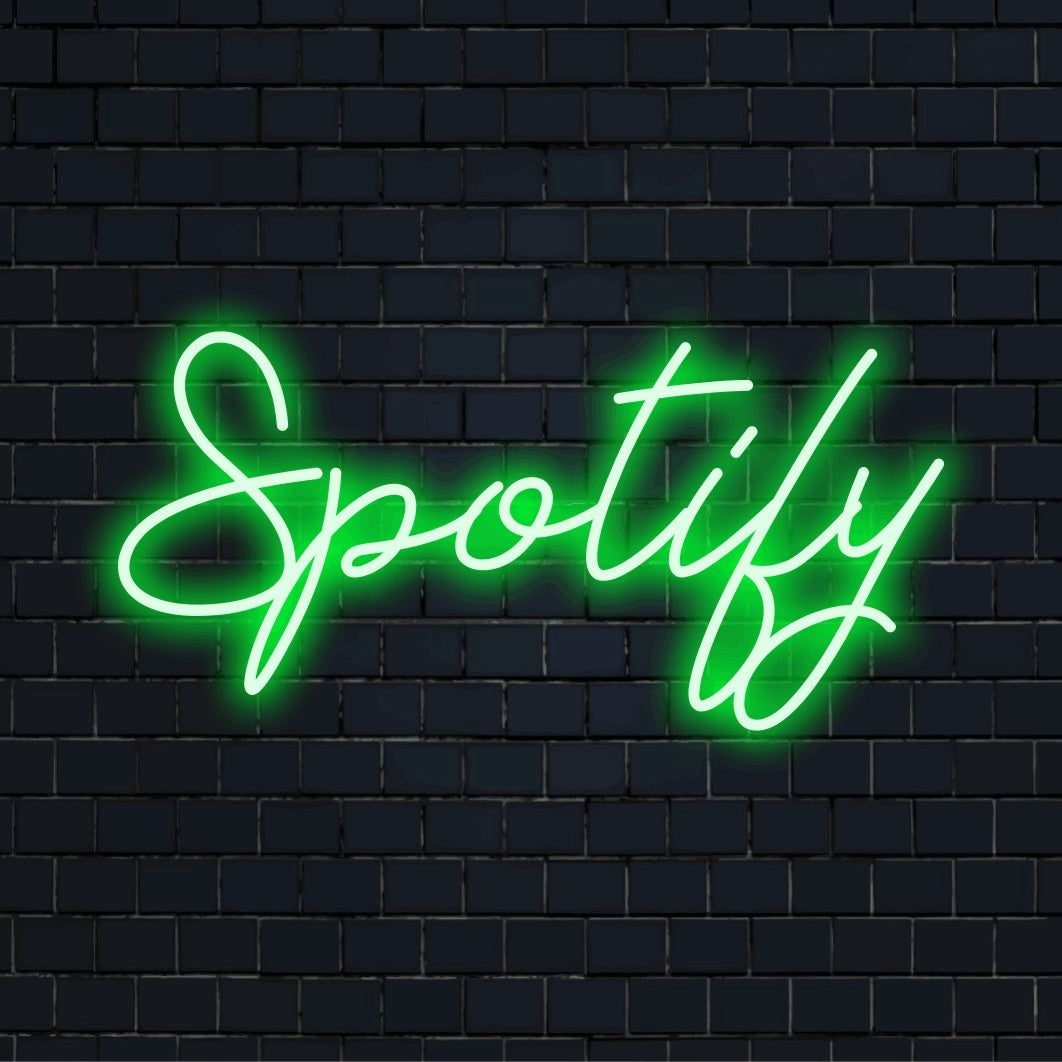 Spotify Neon Light | Neon Sign – The Art Neon